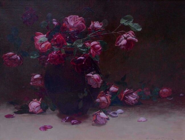 Charles Chapel Judson - Roses at Dusk